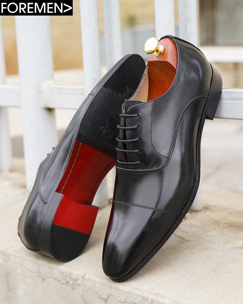 VIENNA CLASSIC | Black Oxfords – FOREMEN