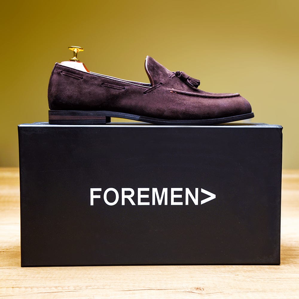 DUKE | Suede Tassel Loafer – FOREMEN